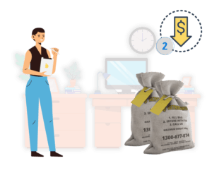 Secure Document Shredding Service: Just $135 per 240L bin